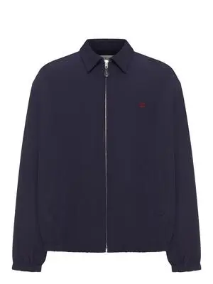 Celine Blouson In Cotton And Wool Gabardine - Black