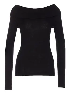 LISA YANG Lisa Yang Claudina Off-the-Shoulder Long-Sleeve T-Shirt No