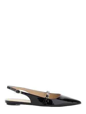 STUART WEITZMAN Emilia Mary Jane Slingback Flats - Black