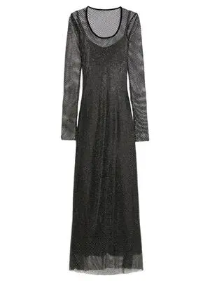 Sportmax Embellished Maxi Dress - Black