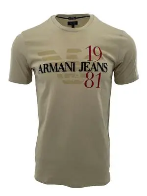 Emporio Armani Item O-neck Short-sleeved T-shirt - Green