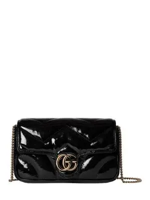 Gucci Gg Marmont Quilted Mini Bag - Black