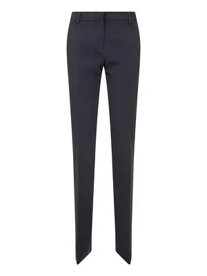 Ermanno Scervino Tailored Bootcut Trousers - Black