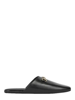 GUCCI Gucci Horsebit Leather Mules