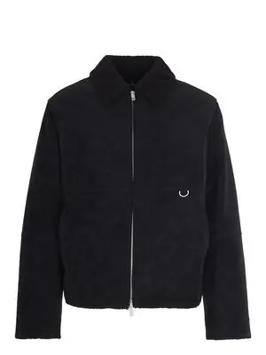 REPRESENT Long-sleeved Casual Jacket With Lapel Collar - Black