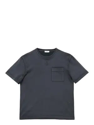 Alexander McQueen Skull Embroidered Crewneck T-shirt - Black