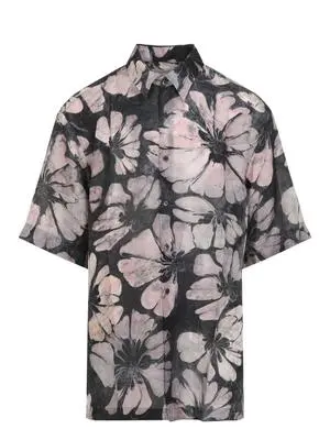 Dries Van Noten Cassidye Patterned Shirt - Gray