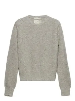MAXCO. Max&co. Long Sleeve Round Neck Sweater - Gray
