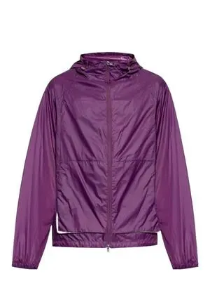 Moncler Zip-up Hooded Jacket - Purple