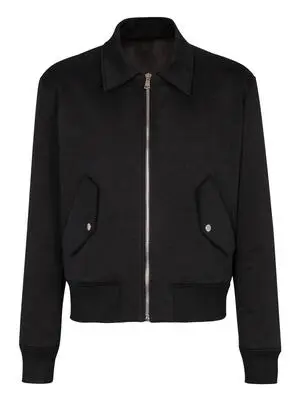 Balmain Vintage Logo Bomber Jacket - Black