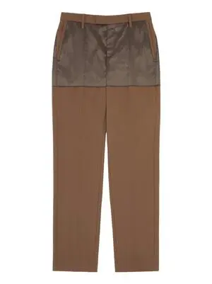 MAISON MARGIELA Paneled Trousers - Brown