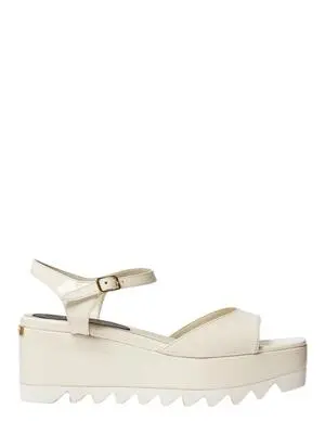 Stella McCartney Elyse Platform Heeled Sandals - White