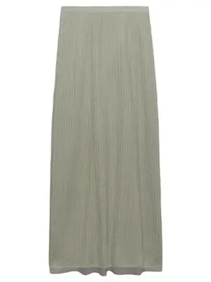 MAXCO. Max&co. Textured Knit Maxi Skirt - Gray