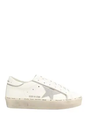 GOLDEN GOOSE Hi Star Lace-up Sneakers - White