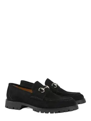 Gucci Gucci Horsebit Loafers With Lug Sole Black