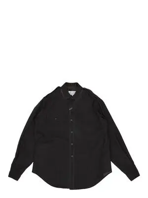 MAISON MARGIELA Long-sleeved Shirt - Black