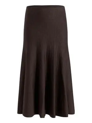 KHAITE Khaite Mayu Knitted Skirt