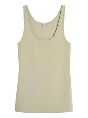 TOTEME Crew Neck Vest - Desert