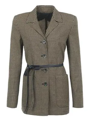 MAX MARA Max Mara Single-Breasted Belted Blazer