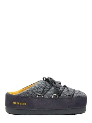 Moon Boot X Guest In Residence Evx Knit Mules - Grey