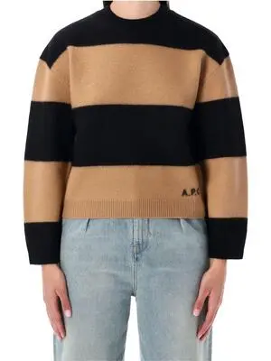 A.P.C. A.P.C. Striped Long Sleeve Sweater