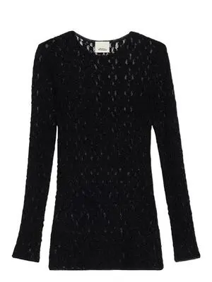 Isabel Marant Étoile Gaelle Lace Top - Black