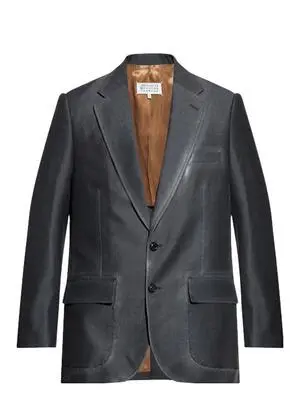 MAISON MARGIELA Single-breasted Jacket - Anthracite