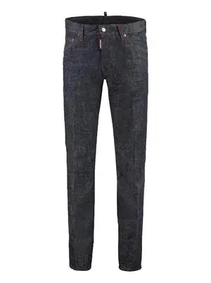 Dsquared2 Cool Guy Jeans With Rear Logo Print - Black