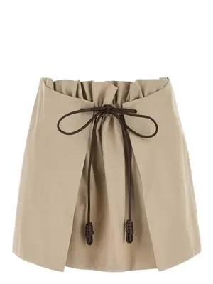 LOEWE Loewe Drawstring Mini Skirt