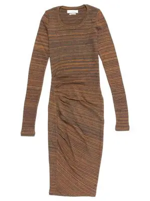 Isabel Marant Étoile Long-sleeved Dress - Brown