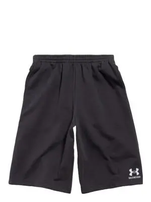 Balenciaga X Under Armour Mid-waist Shorts - Black