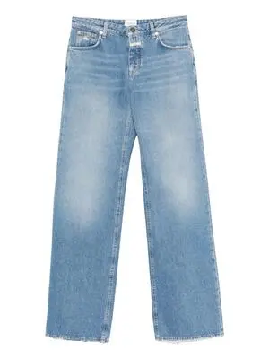 Closed Logo-patch Jeans - Blue