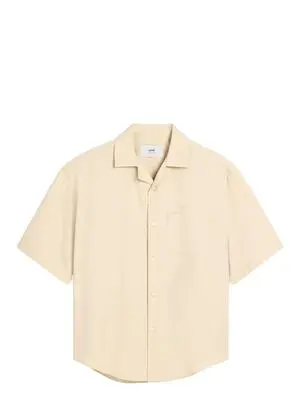 Ami Short Sleeve Boxy Shirt - Ginger