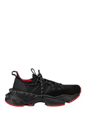 CHRISTIAN LOUBOUTIN Trailnrun Lace-up Sneakers - Black