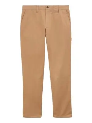 Burberry Burberry Straight Leg Tailored Trousers Nude