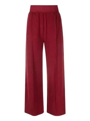 Kenzo Logo Wide-leg Pants - Red