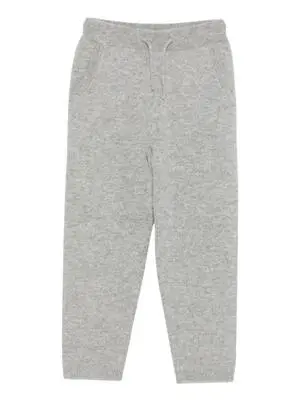 Bonpoint Tapered Drawstring Waist Track Pants - Gray