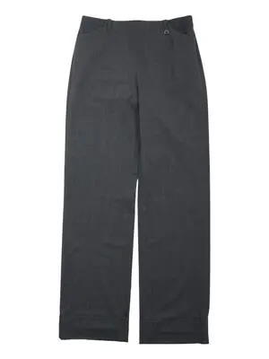 Paloma Wool Pleated Zipper Casual Trousers - Black