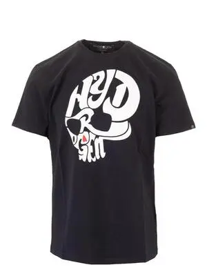 HYDROGEN Print T-shirt - Black