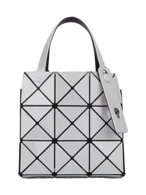 Issey Miyake Bao Bao Issey Miyake Prism Top Handle Bag Gray