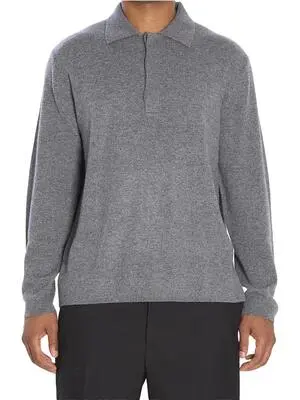 LISA YANG Emil Polo Knitwear - Grey
