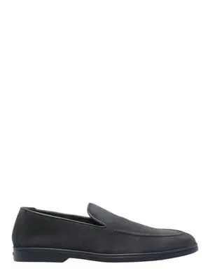 DOUCAL'S Adler Leather Loafers - Black