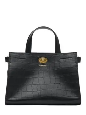BURBERRY Burberry Mini Cotswolds Embossed Tote Bag