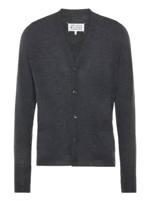 MAISON MARGIELA V-neck Cardigan - Grey