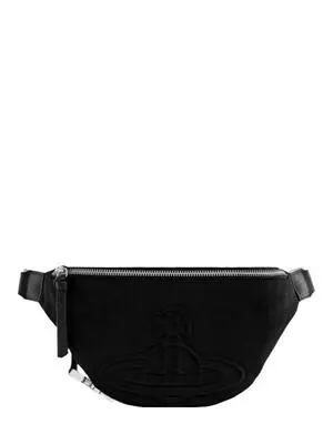 VIVIENNE WESTWOOD Orb Embossed Belt Bag - Black