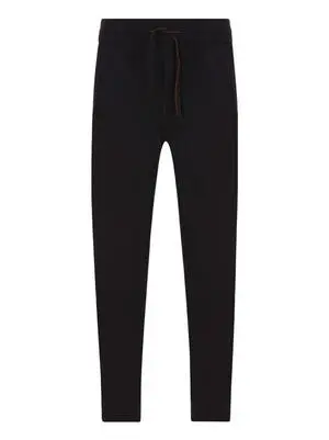 Loro Piana Loro Piana Drawstring Knitted Pants Caviar Color
