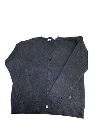 Burberry Long-sleeved Knitted Cardigan - Black