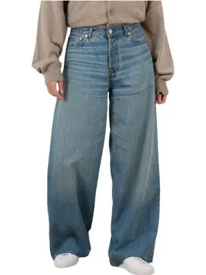 HAIKURE Bethany Wide-leg Jeans - Blue