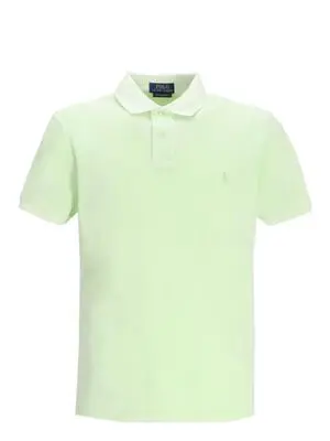 Polo Ralph Lauren Custom Slim Mineral-dyed Polo Shirt - White