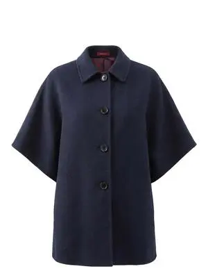 Gucci Reversible Short Sleeve Coat - Black